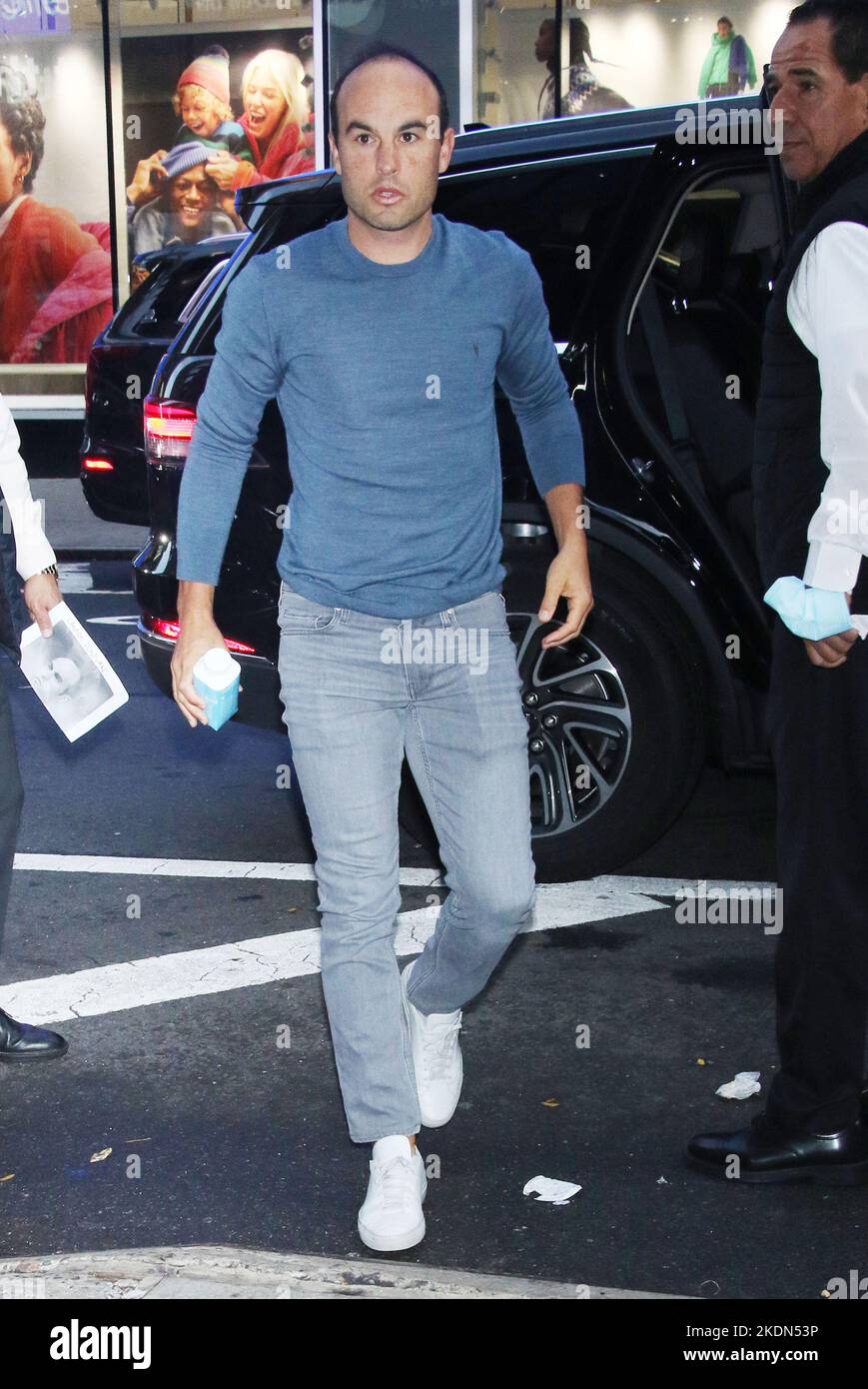New York, NY, USA. 07th Nov, 2022. Landon Donovan seen at Good Morning ...