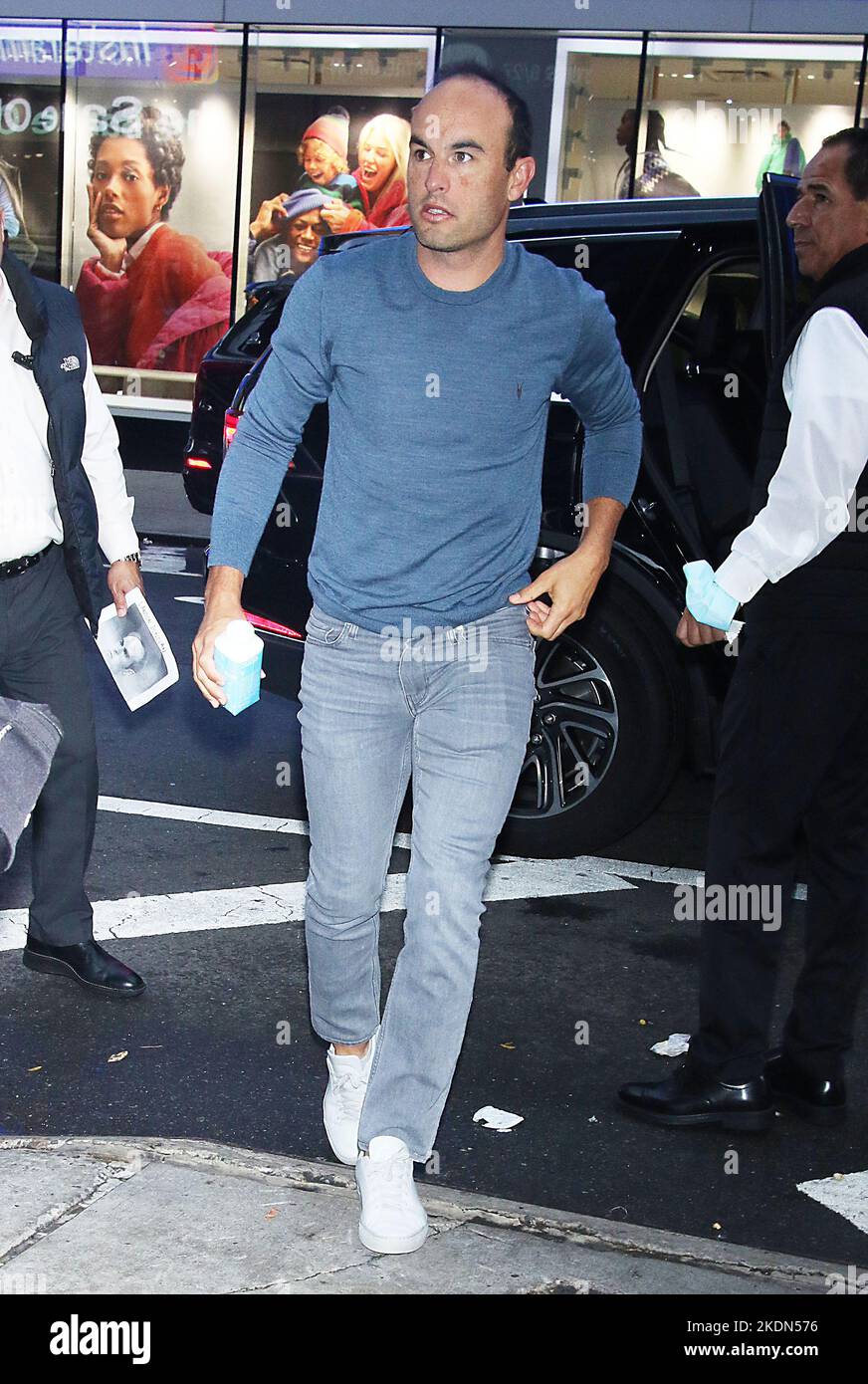 New York, NY, USA. 07th Nov, 2022. Landon Donovan seen at Good Morning ...