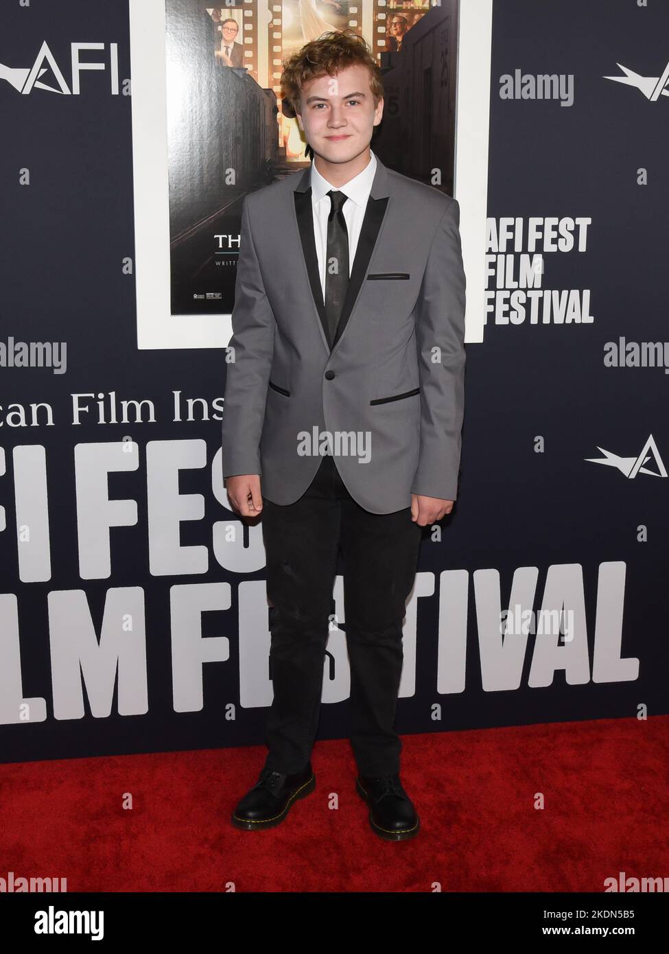 06 November 2022 - Los Angeles, California - Cooper Dodson. 2022 AFI Fest - ''The Fabelmans ...