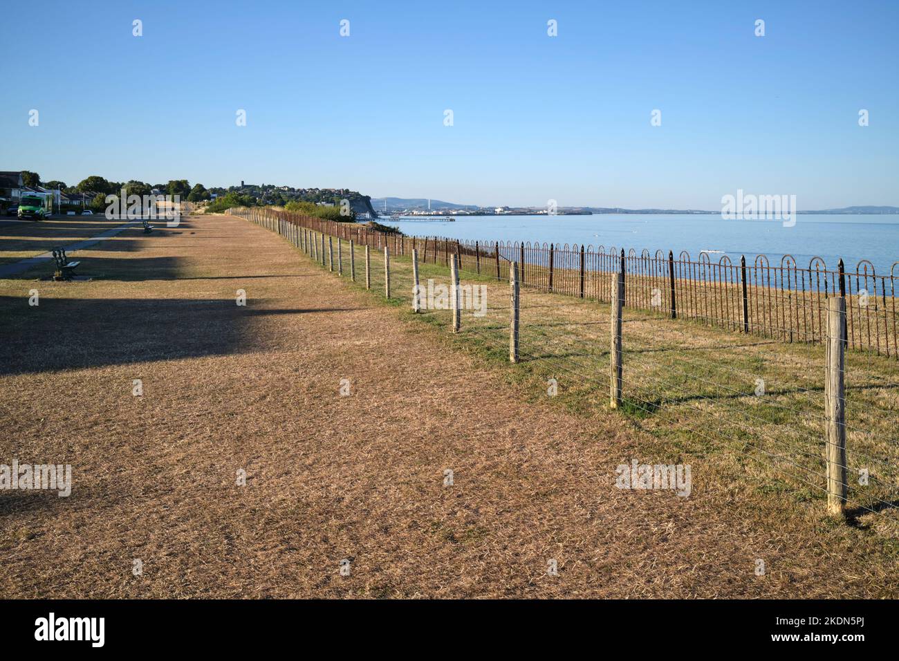 Cliff Walk Penarth South Wales UK Stock Photo - Alamy