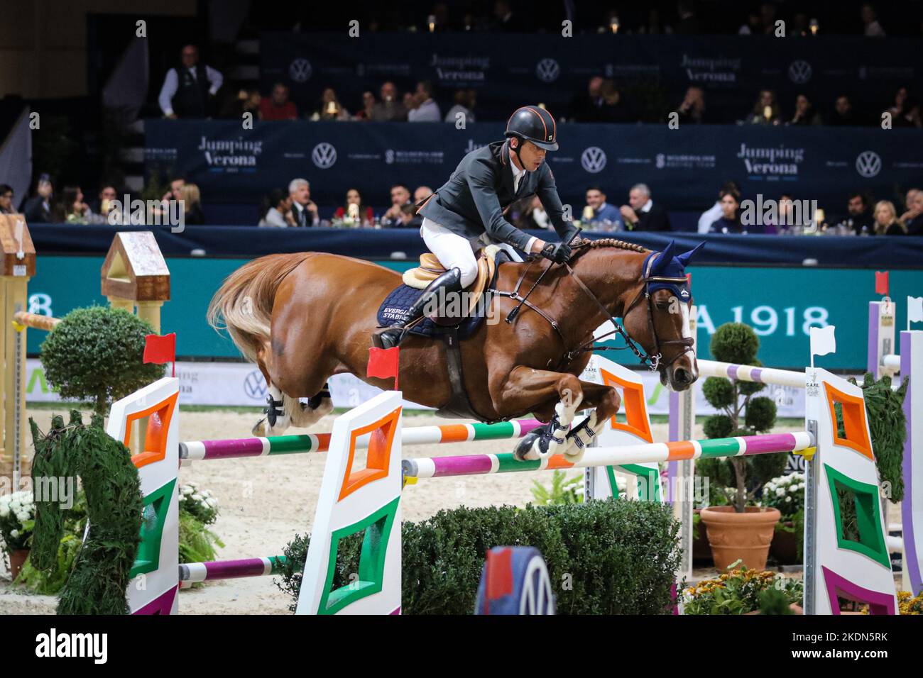 Verona, Italy. 06th Nov, 2022. Harrie Smolders (horse: Darry Lou ...