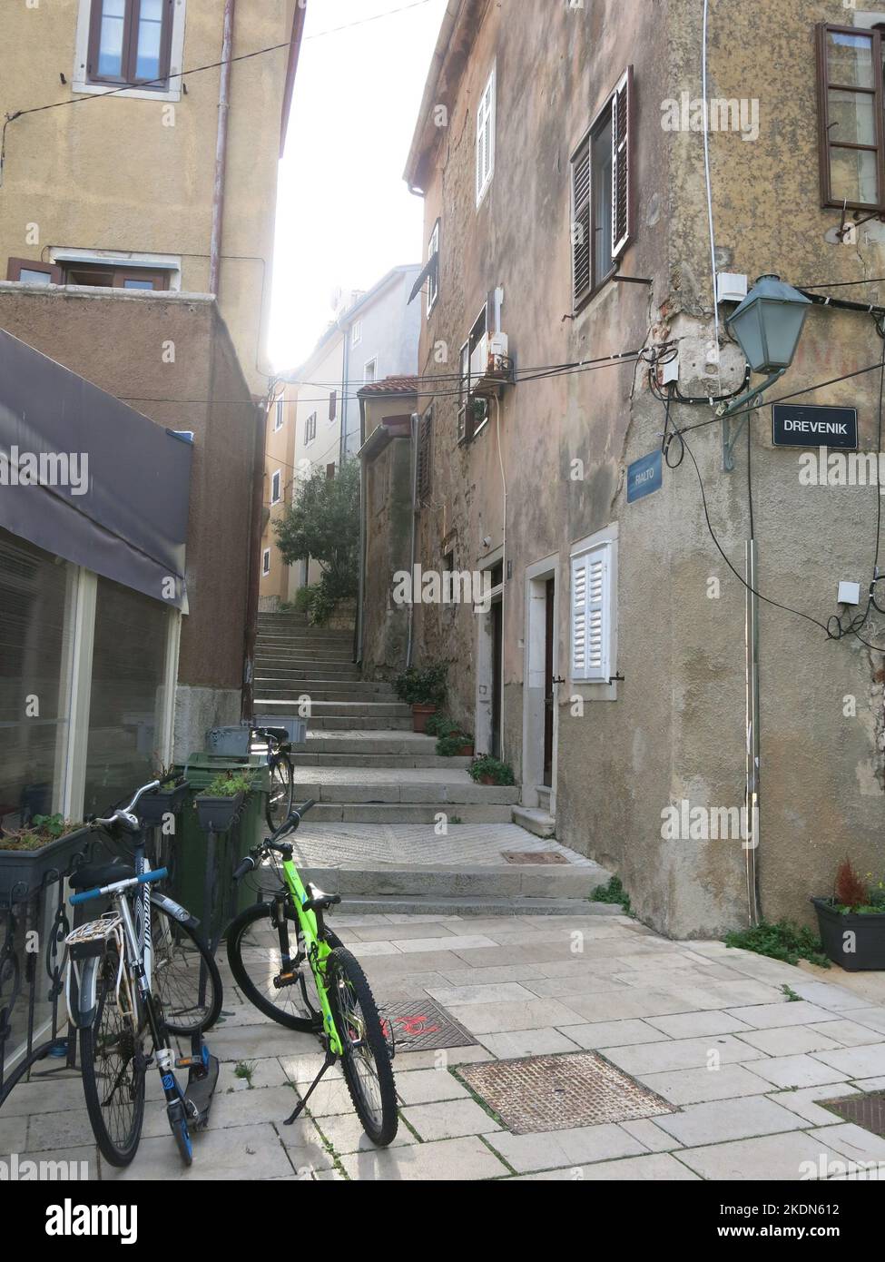 Visiting Cres: it is worth having a wander round the maze of narrow ...