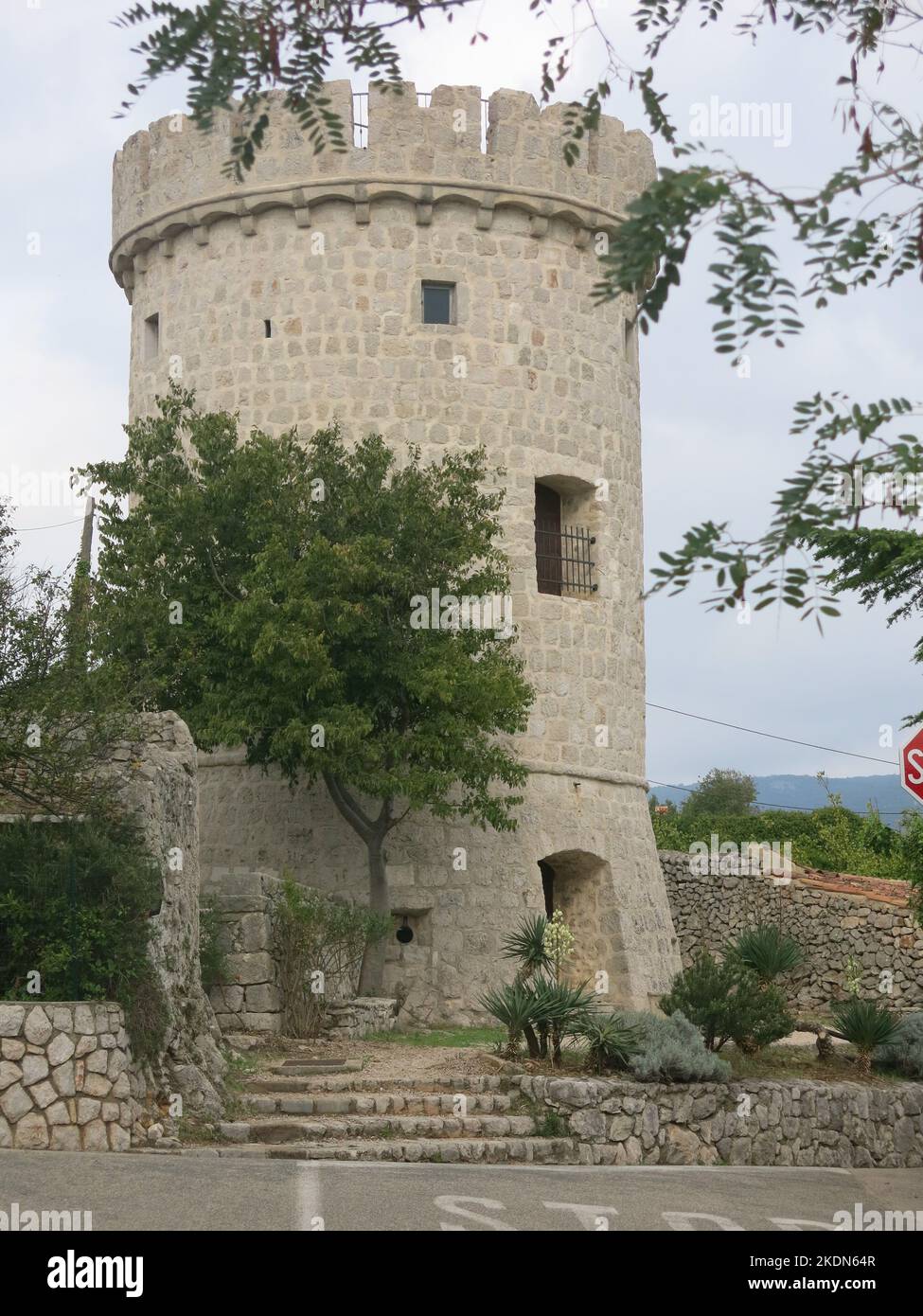 Last remaining defence tower from the time when Cres was in the ...