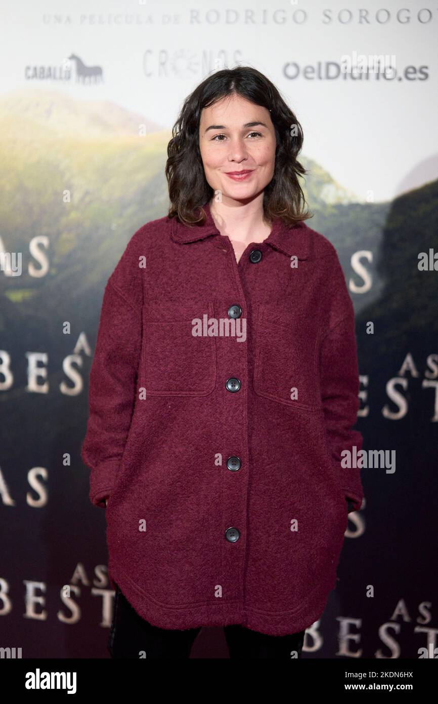 Madrid. Spain. 20221107, Nadia de Santiago attends 'As Bestas' Premiere ...