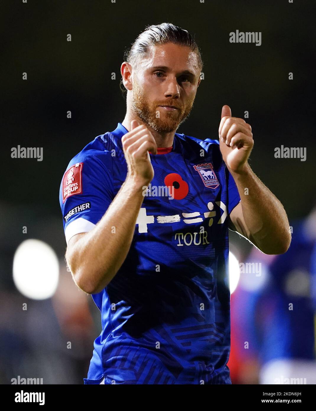Ipswich Town’s Wes Burns after the Emirates FA Cup first round match at ...
