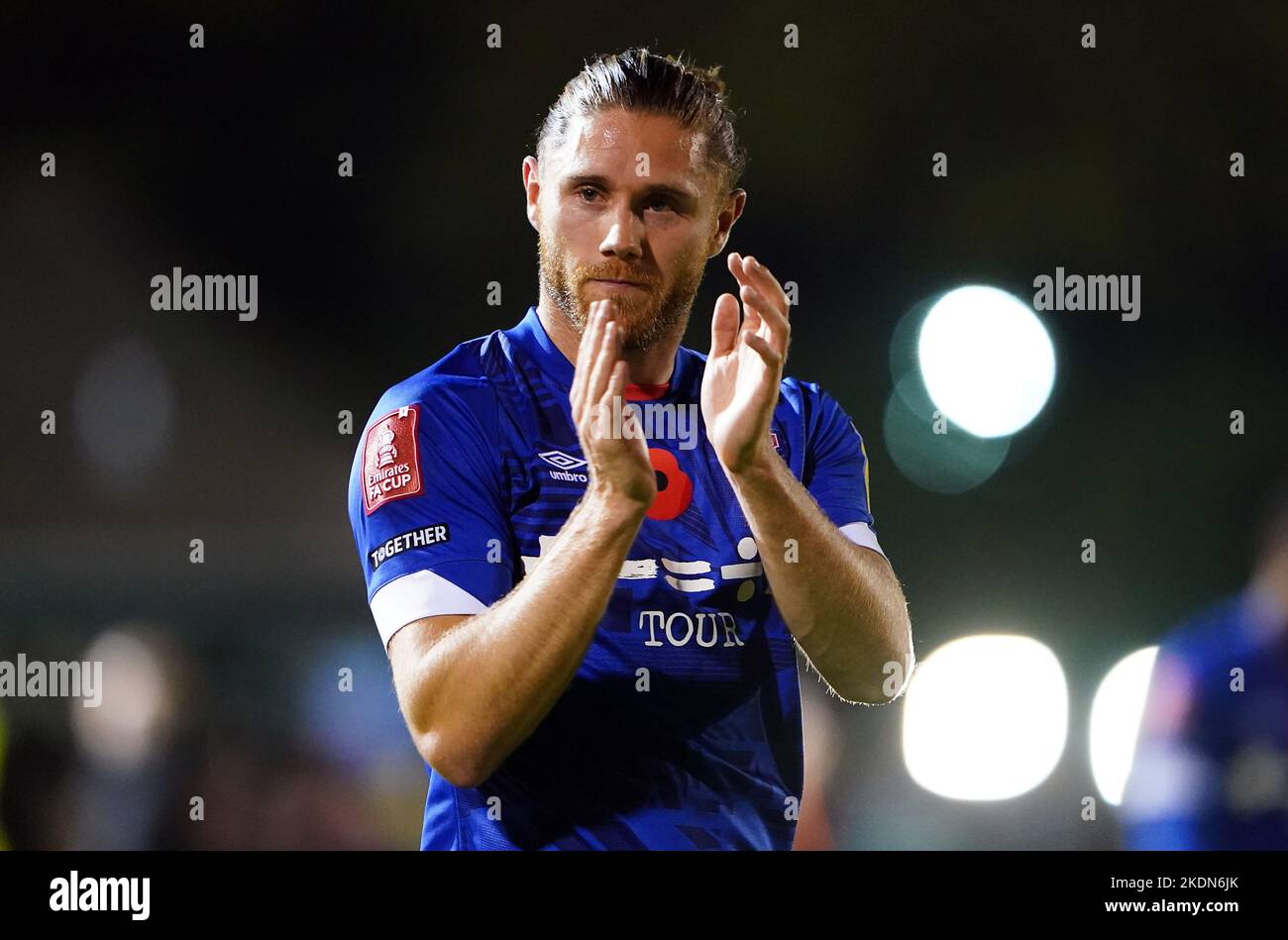 Ipswich Town’s Wes Burns after the Emirates FA Cup first round match at ...