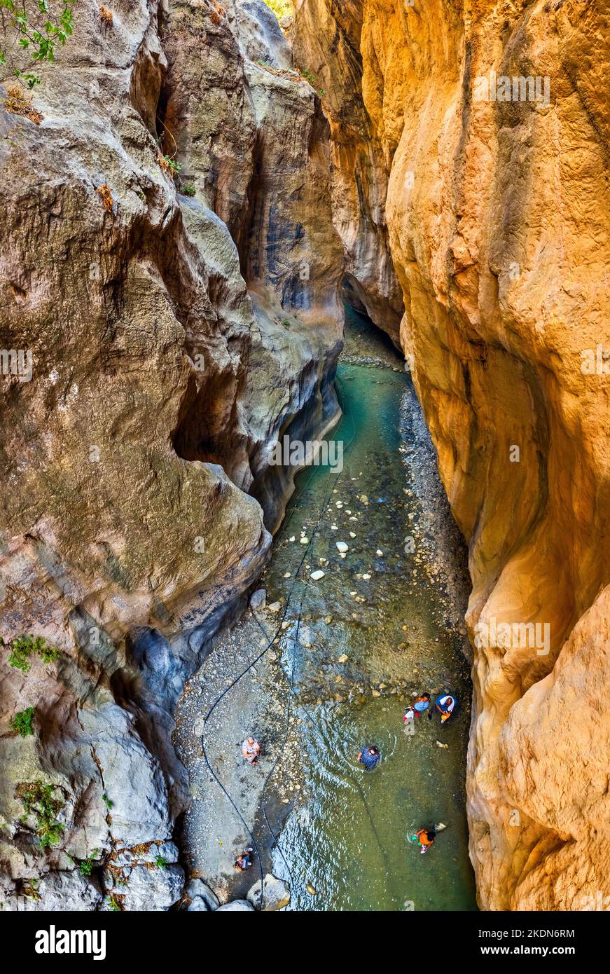 Sarakina gorge, close to Mythoi village, municipality of Ierapetra ...
