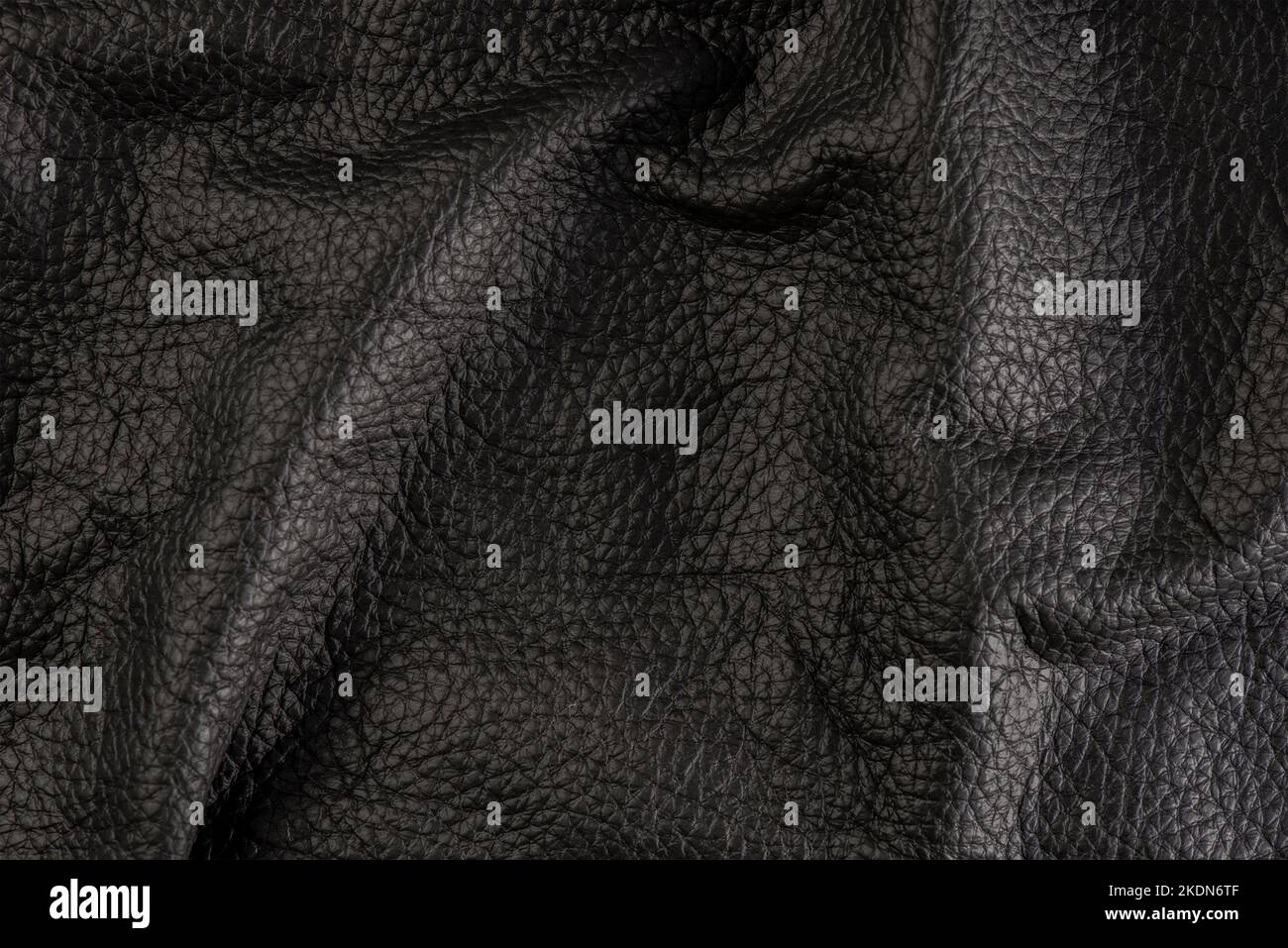 black leather texture, close-up of black genuine leather. Leather top ...