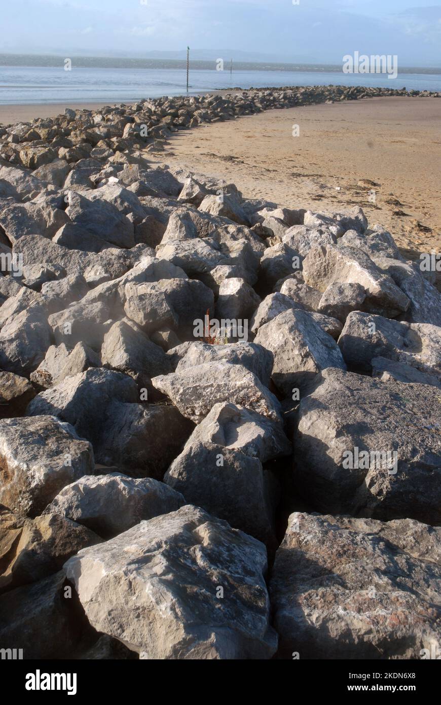 Stone Jetty, Morecambe bay, Lancashire, England, UK Stock Photo - Alamy