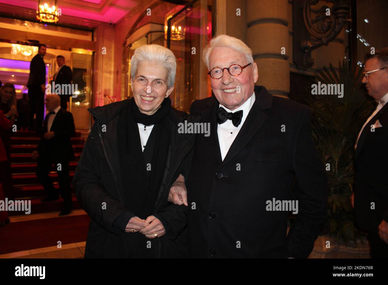 Marie-Agnes Strack-Zimmermann mit Ehemann Horst Strack-Zimmermann beim ...