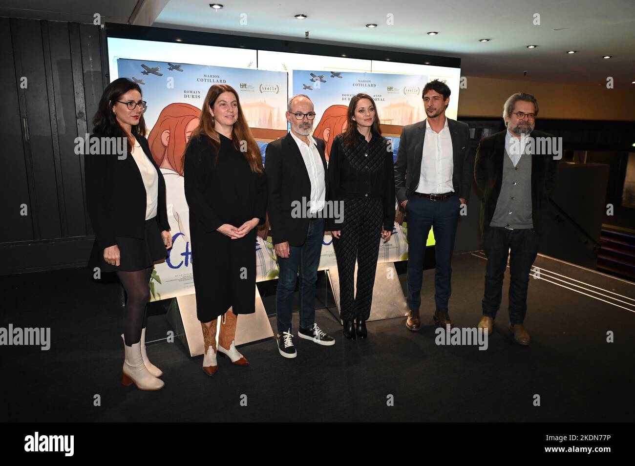 Marion Cotillard , " Charlotte" from Eric Warin premiere at UGC Paris ...