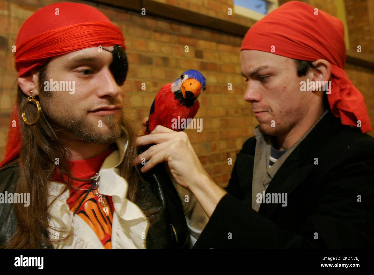 Two students taking part in the Borough Bonfire Society's 5th November ...