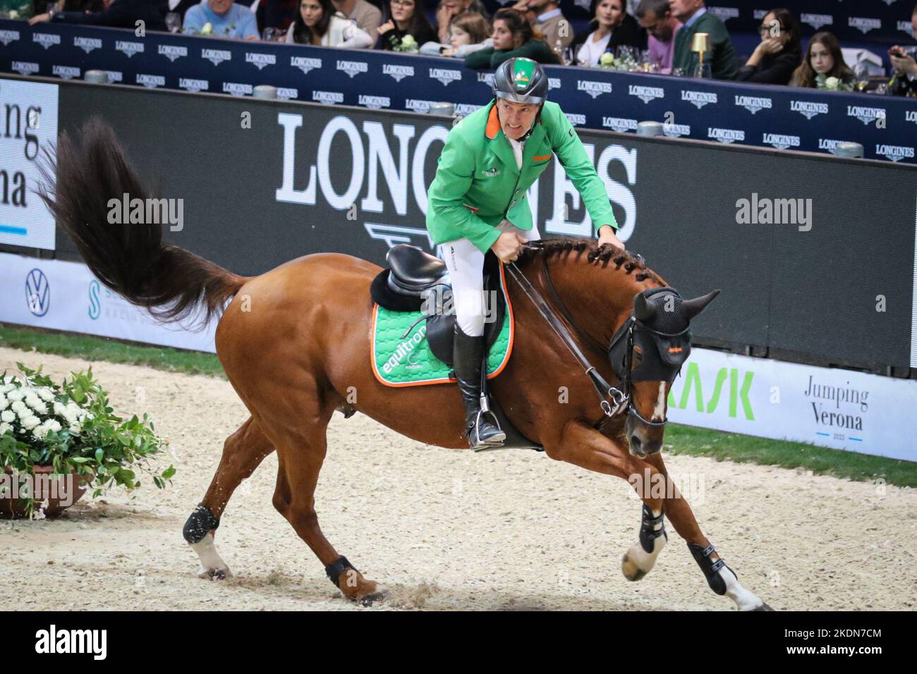 Verona, Italy. 06th Nov, 2022. Gerfried Puck (horse: Equitron Naxcel V ...