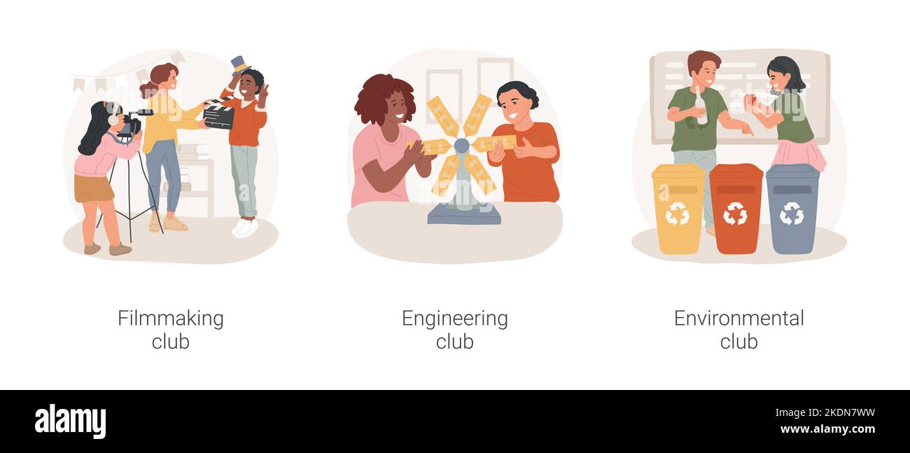 Environmental clubs Stock Vector Images - Alamy