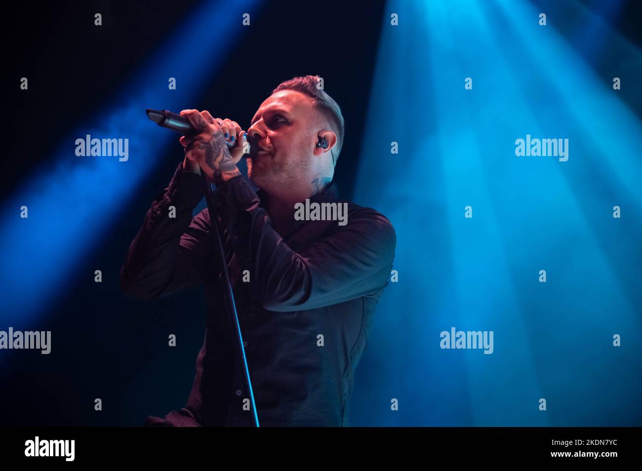 Photographs of Architects performing at the OVO Hydro in Glasgow on the ...