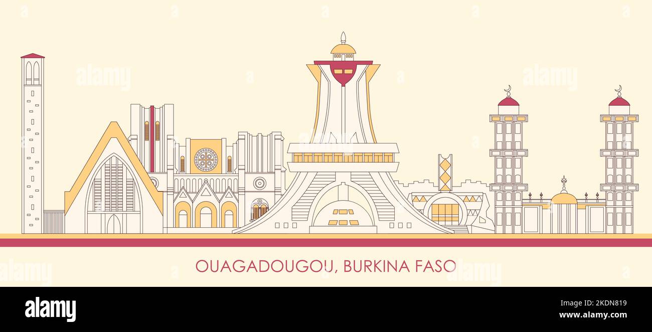 Ouagadougou, burkina faso city skyline hi-res stock photography and ...