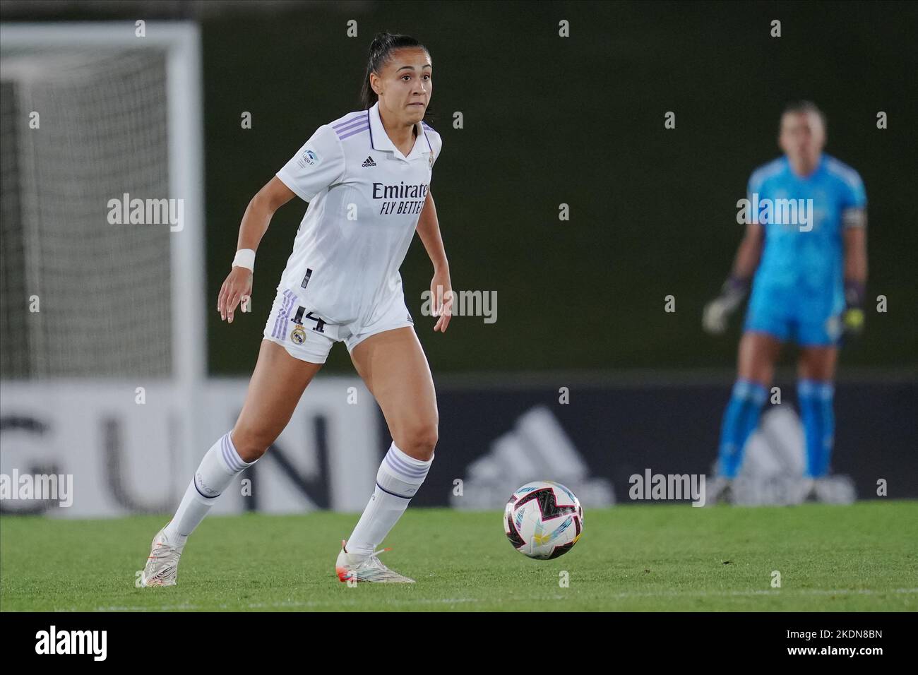 Madrid, Spain. November 6, 2022, Kathellen Sousa of Real Madrid during ...