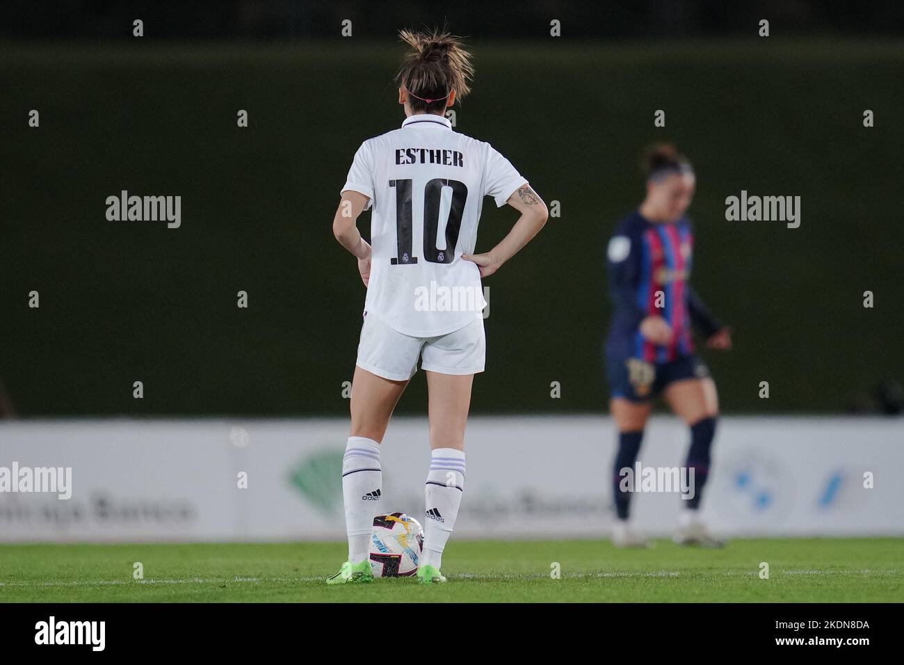 Madrid, Spain. November 6, 2022, Esther Gonzalez of Real Madrid during ...