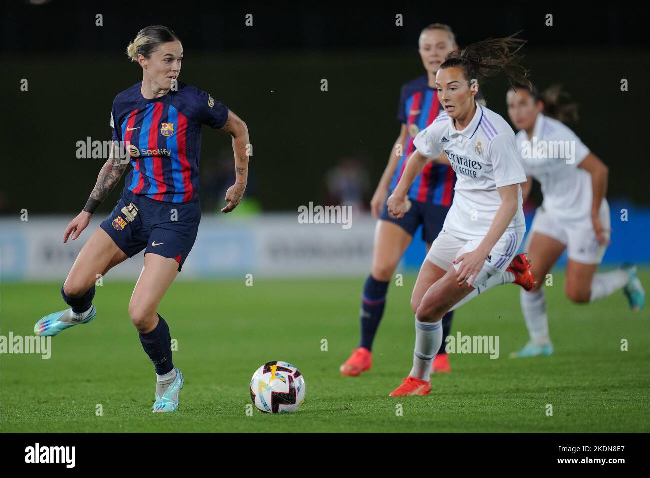 Madrid, Spain. November 6, 2022, Mapi Leon of FC Barcelona during the ...