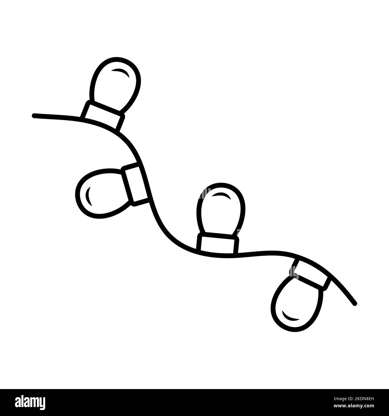 New year decor in white Stock Vector Images - Alamy