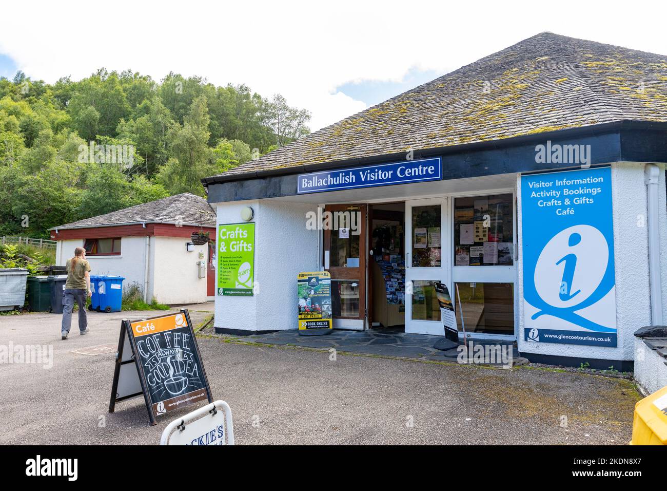 Ballachulish a village near Glencoe on the west coast of Scotland and ...