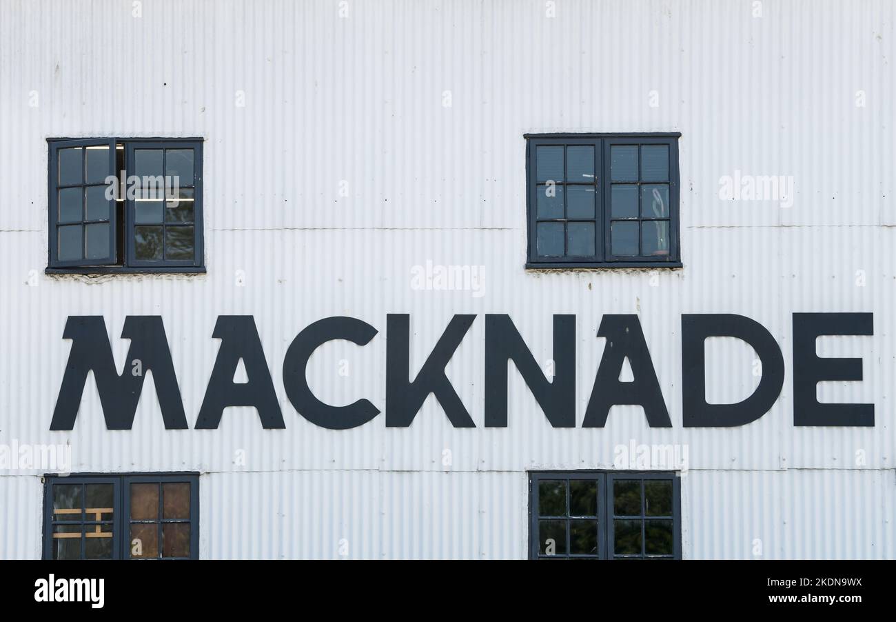 Macknade Food Hall, Faversham, Kent, England, UK Stock Photo - Alamy