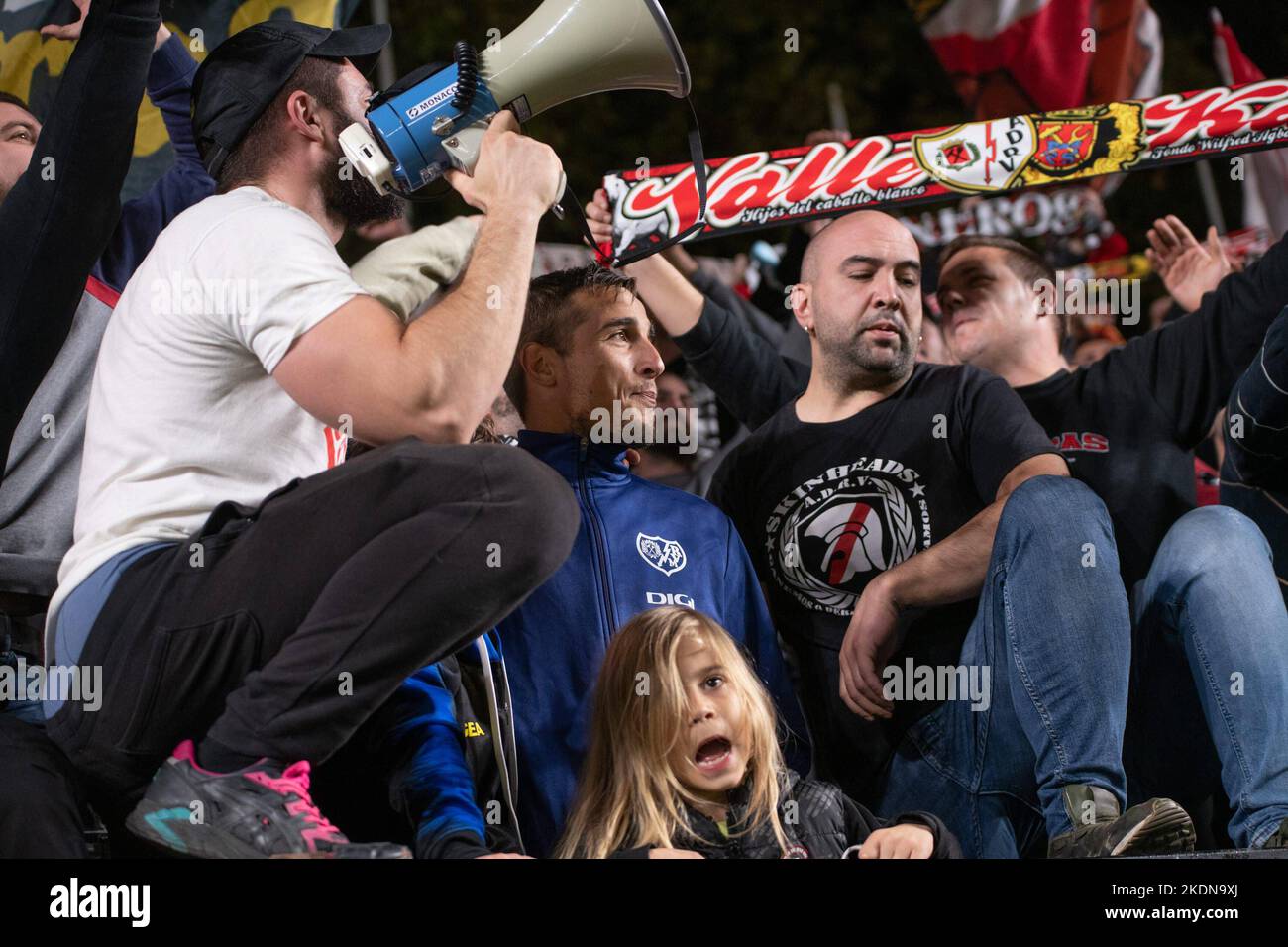 Stadium Vallecas, Madrid, La Liga Santander, 07h November 2022; Rayo ...