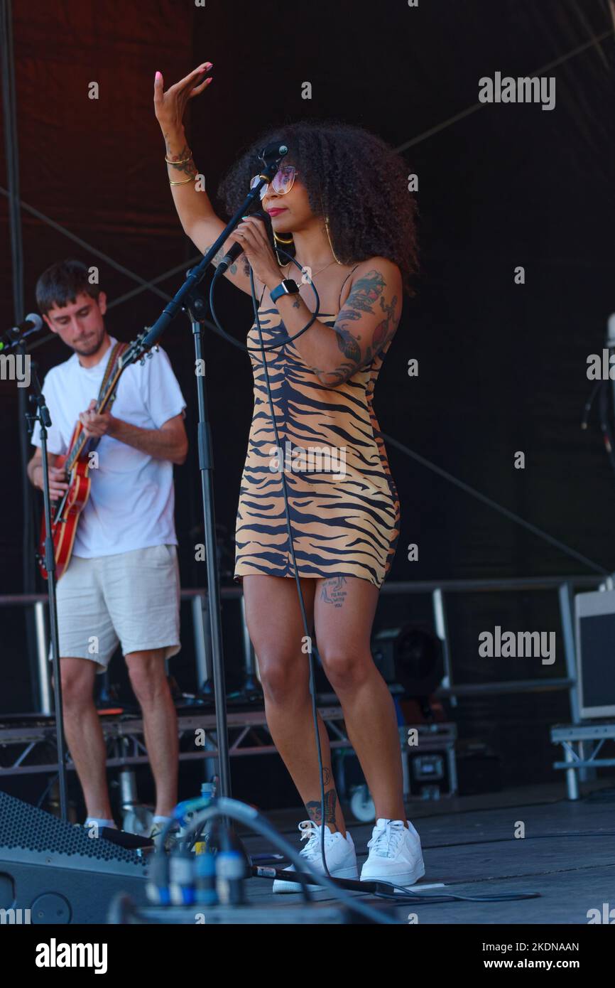 Hollie Cook, Rochester Castle, July 2022 Stock Photo - Alamy