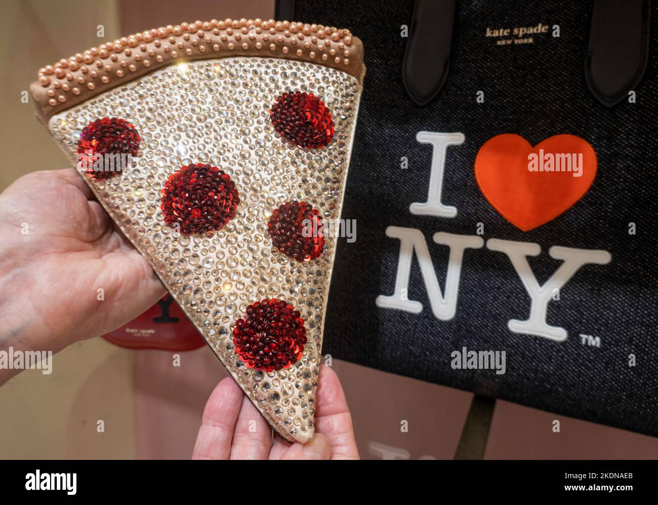 The Kate Spade Store in Rockefeller Plaza is an upscale designer ...