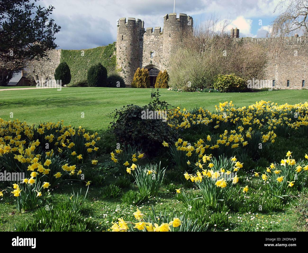 Amberley Castle, West Sussex, England Stock Photo - Alamy