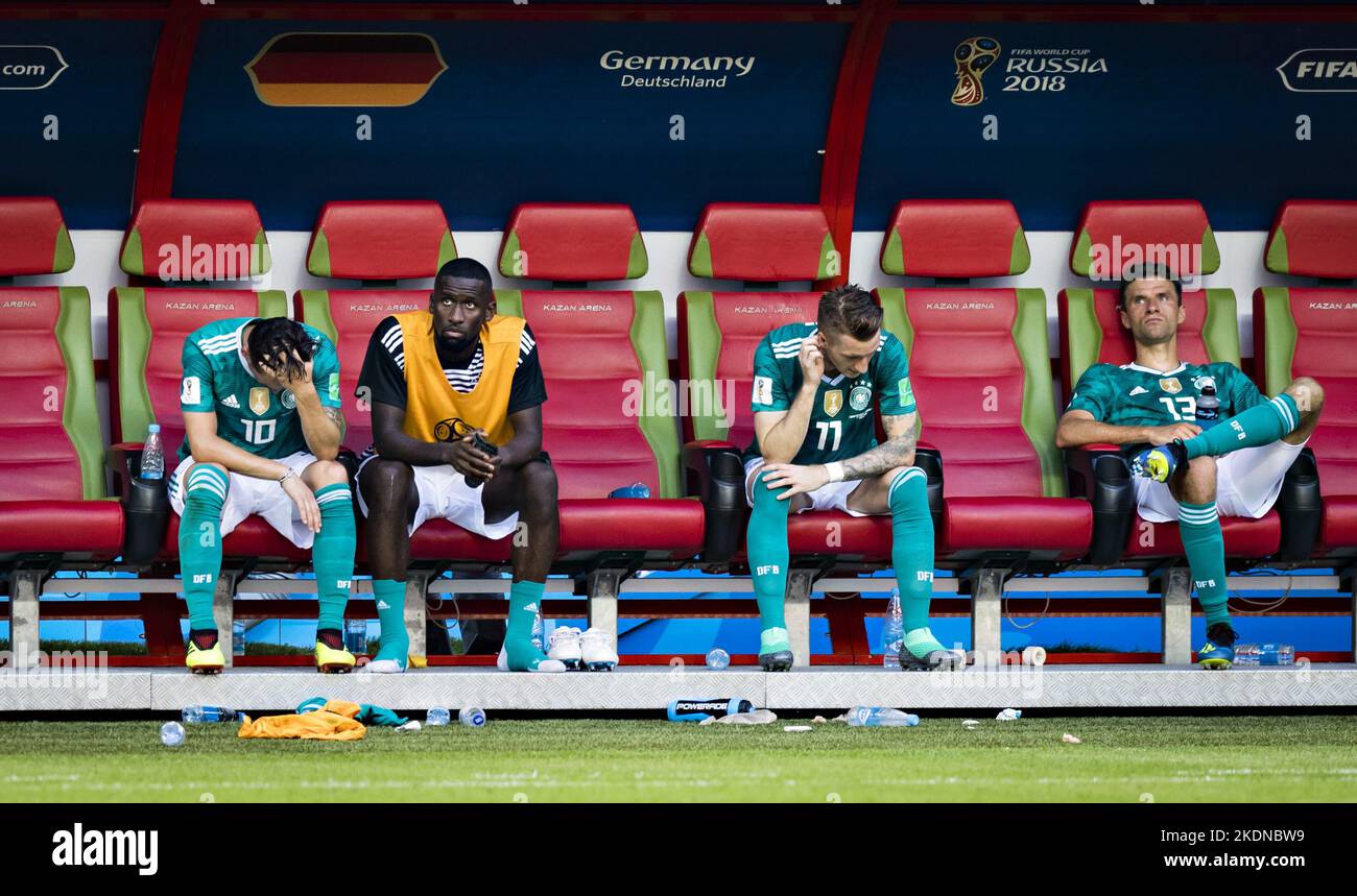 Kazan, 27.06.2018 Mesut …zil (Deutschland), Antonio RŸdiger ...