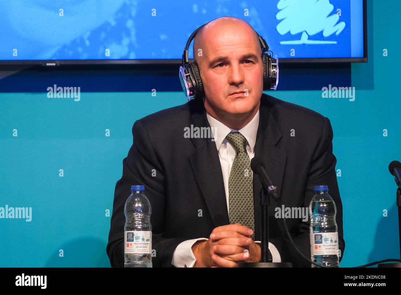 Jake Berry, (Minister without portfolio), at a fringe event in the ...