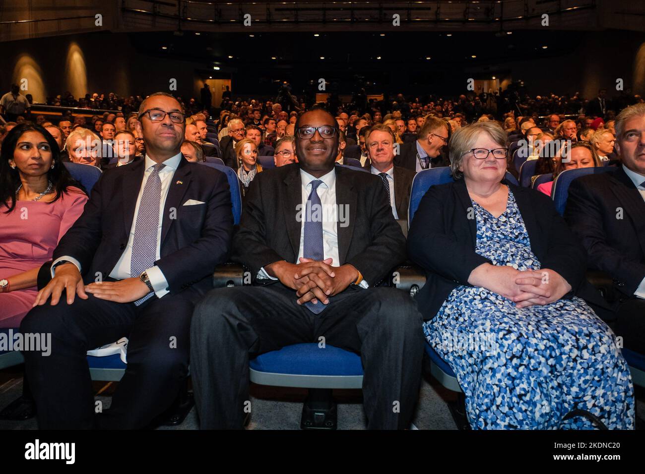 Suella Braverman, James Cleverly ,Kwasi Kwarteng and Therese Coffey of ...