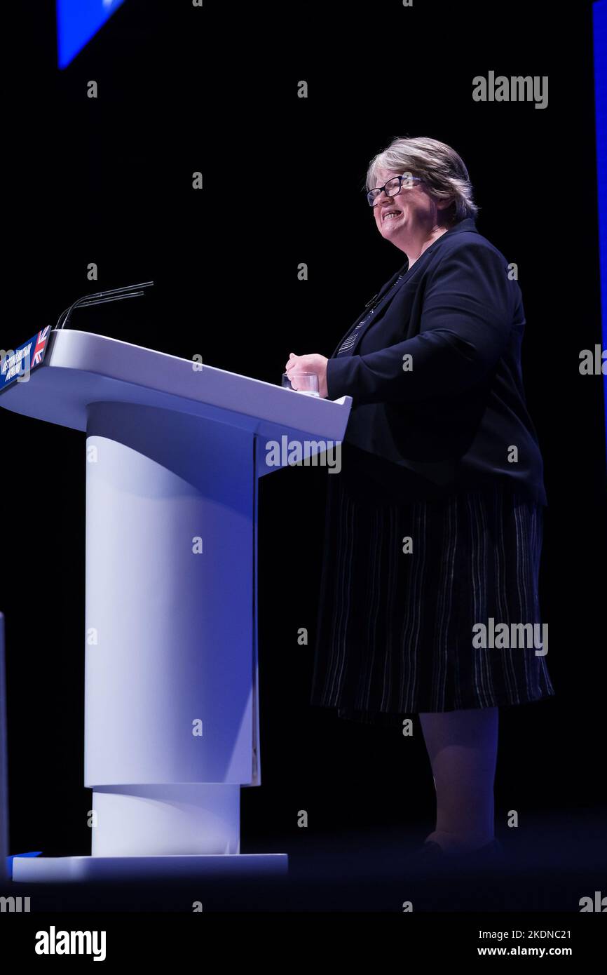 Therese coffey conference hi-res stock photography and images - Alamy