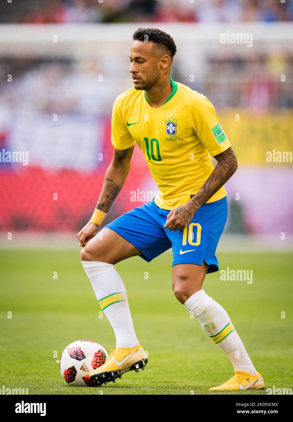 Samara, 02.07.2018 Neymar (Brasilien) Brasilien - Mexiko Copyright (nur ...