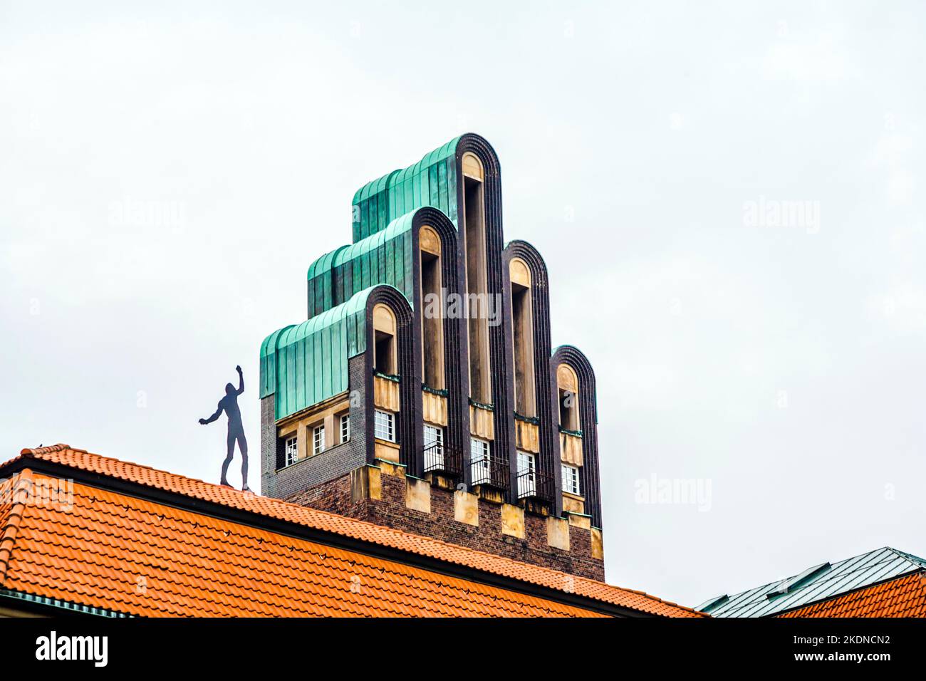 Darmstadt, Germany - October 22, 2009: Wedding tower, Darmstadt ...