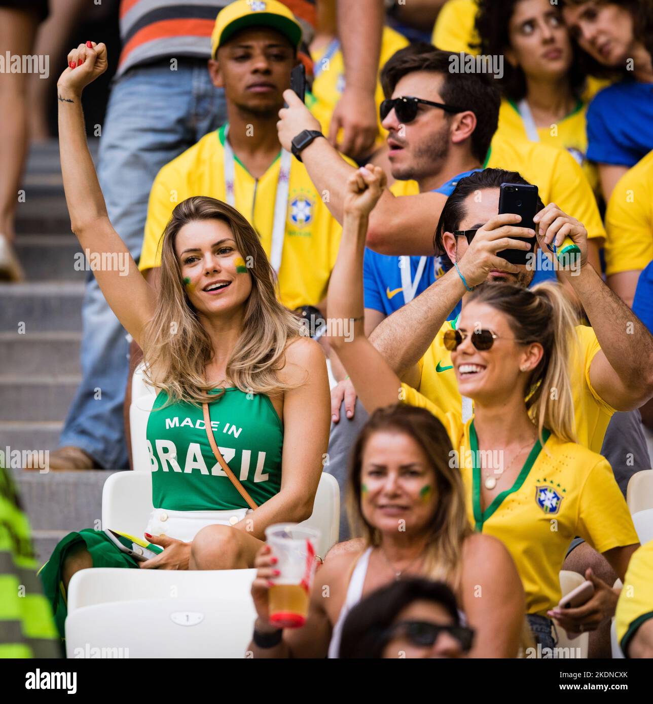 Samara, 02.07.2018 Brasilien - Mexiko Copyright (nur für ...