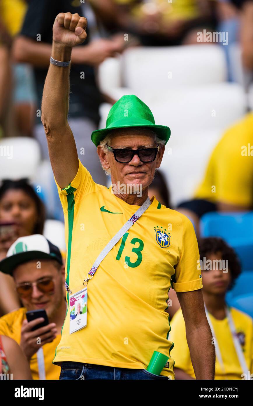 Samara, 02.07.2018 Brasilien - Mexiko Copyright (nur für ...