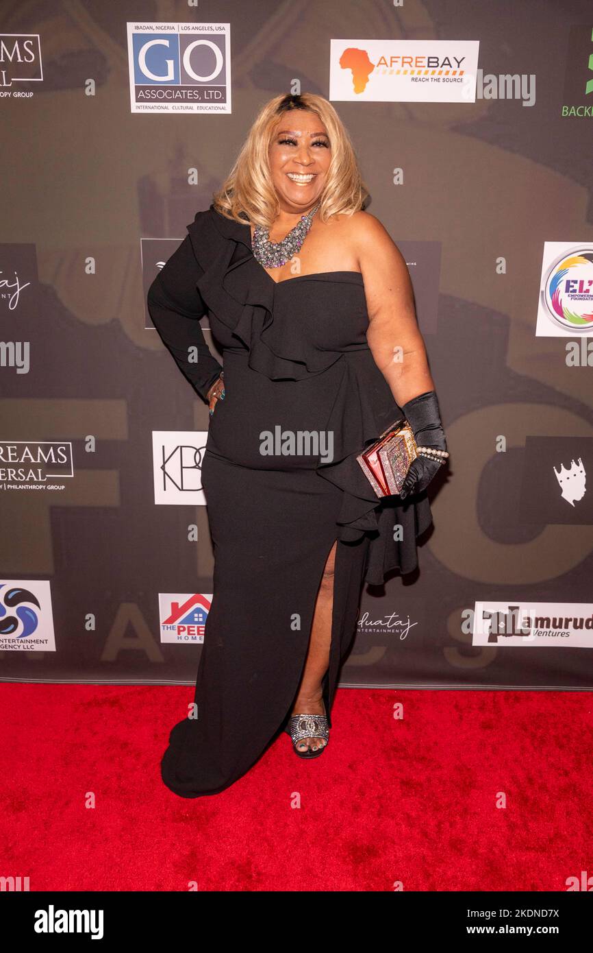 Los Angeles, CA, November 6th 2022, Kandias Conda attends 2022 Afro ...
