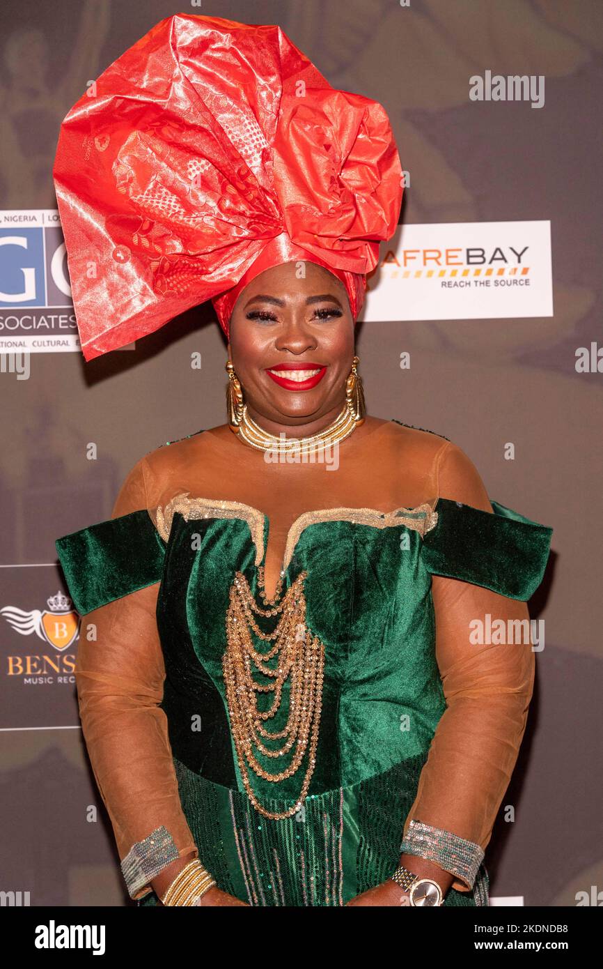 Los Angeles, CA, November 6th 2022, Amusat Abiola attends 2022 Afro ...