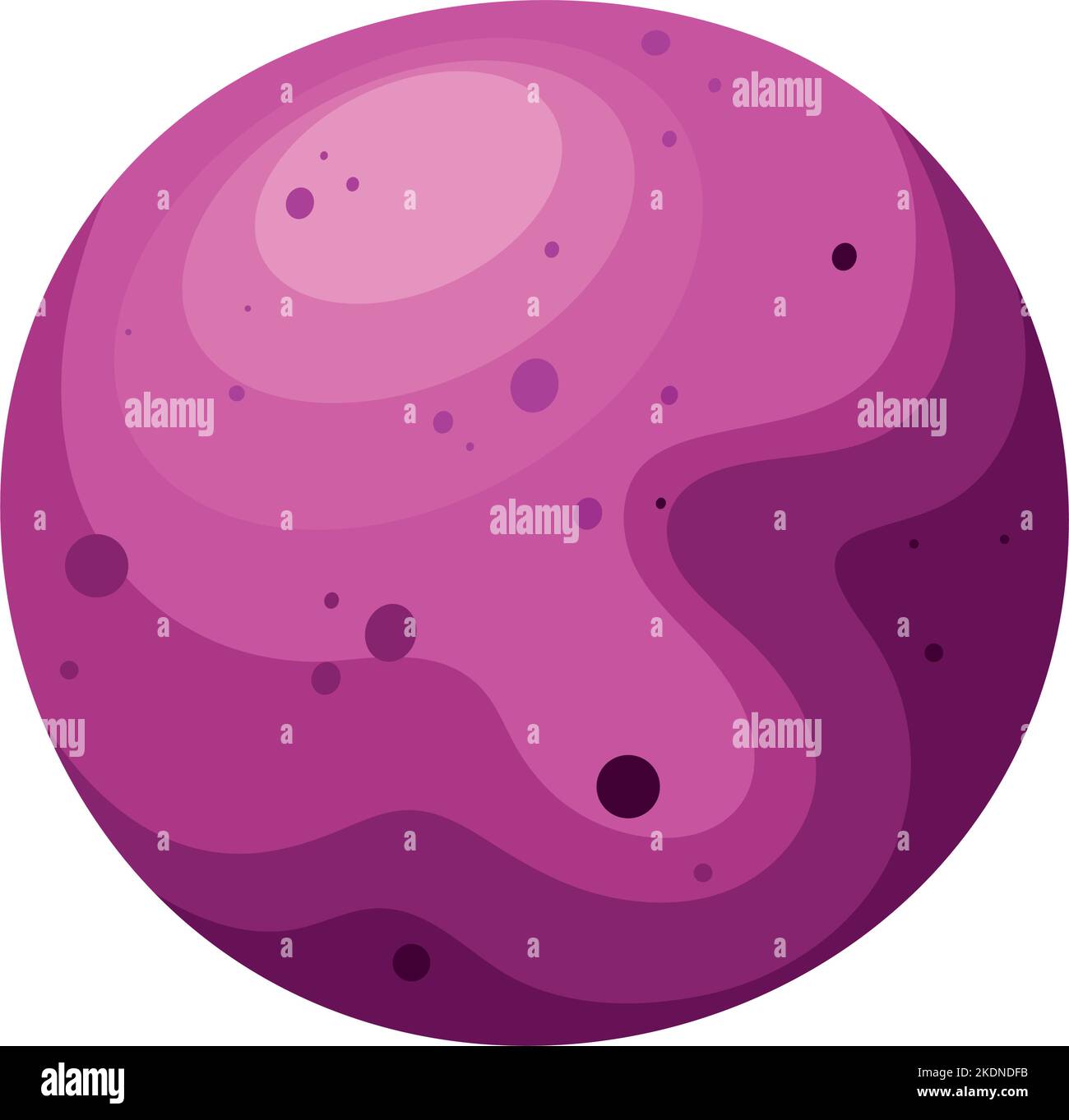 planet purple space outer Stock Vector Image & Art - Alamy