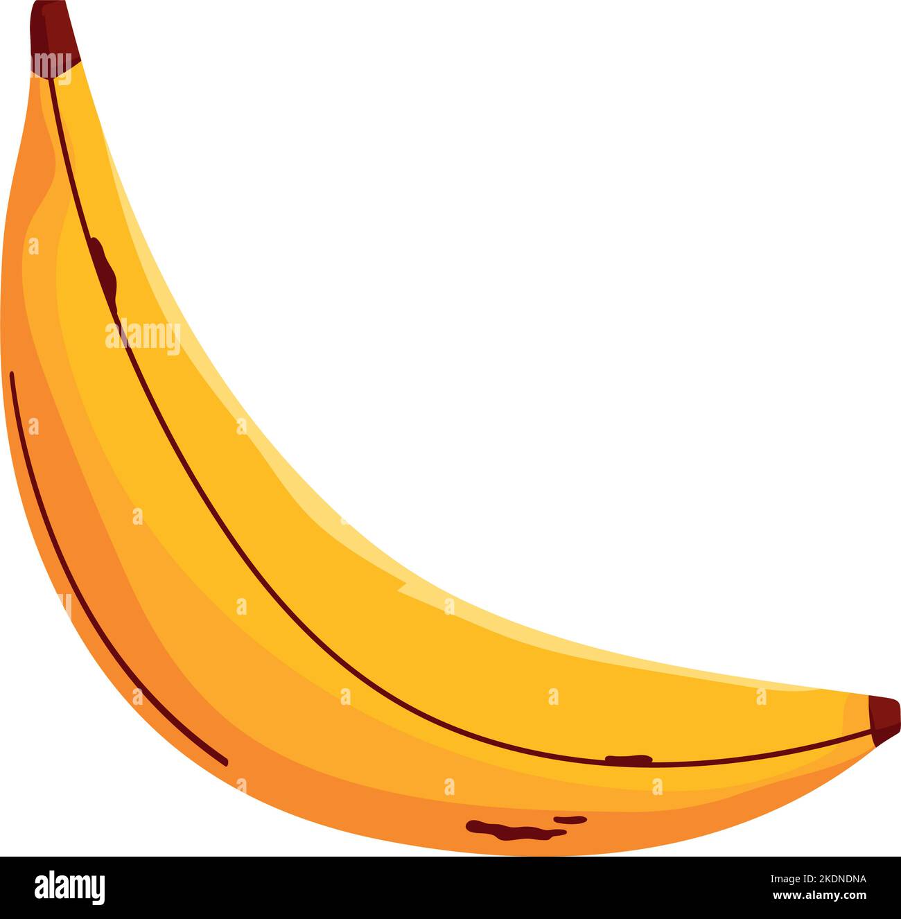 fresh banana fruit healthy Stock Vector Image & Art - Alamy