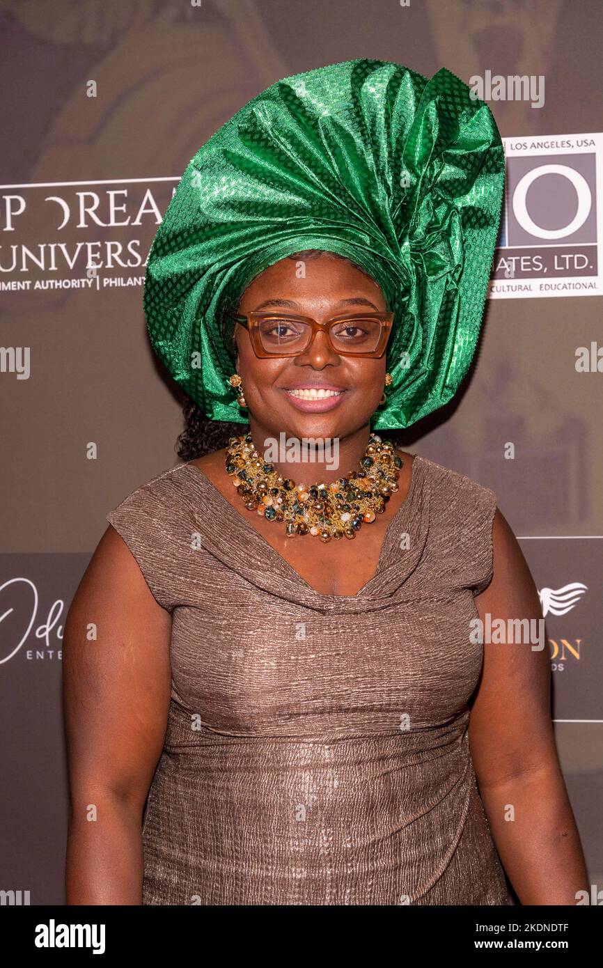 Los Angeles, CA, November 6th 2022, Chef Aduke attends 2022 Afro Awards ...