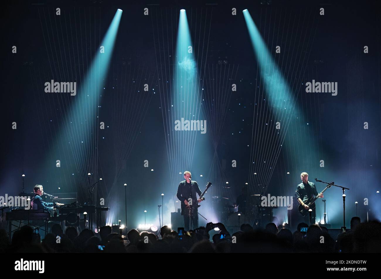 Manchester, UK. 07th November 2022. Jónsi, Georg Hólm and Kjartan ...