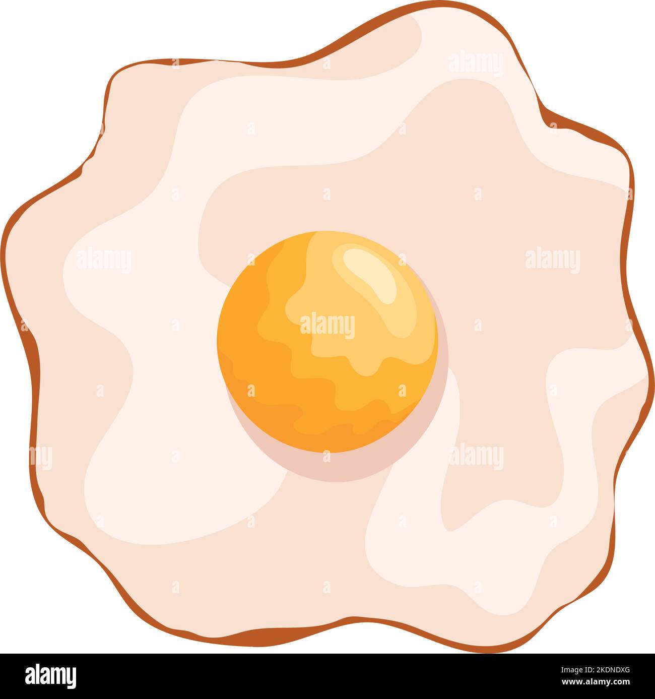 egg fried breakfast food Stock Vector Image & Art - Alamy