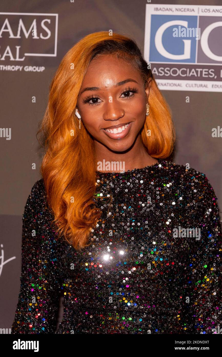 Los Angeles, CA, November 6th 2022, Gabby Samone attends 2022 Afro ...