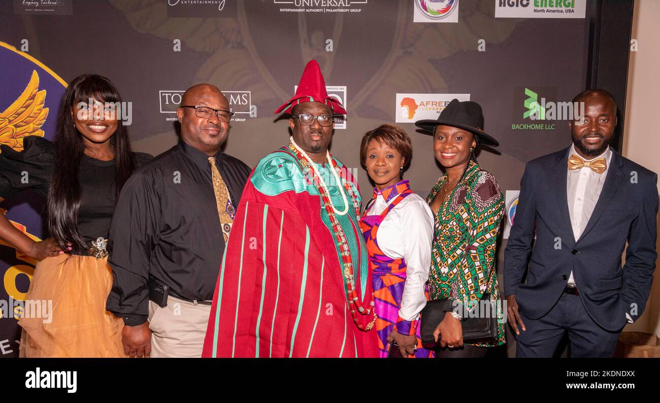 Los Angeles, CA, November 6th 2022, Anita Keys, Taiwo Oduala, And Bill ...