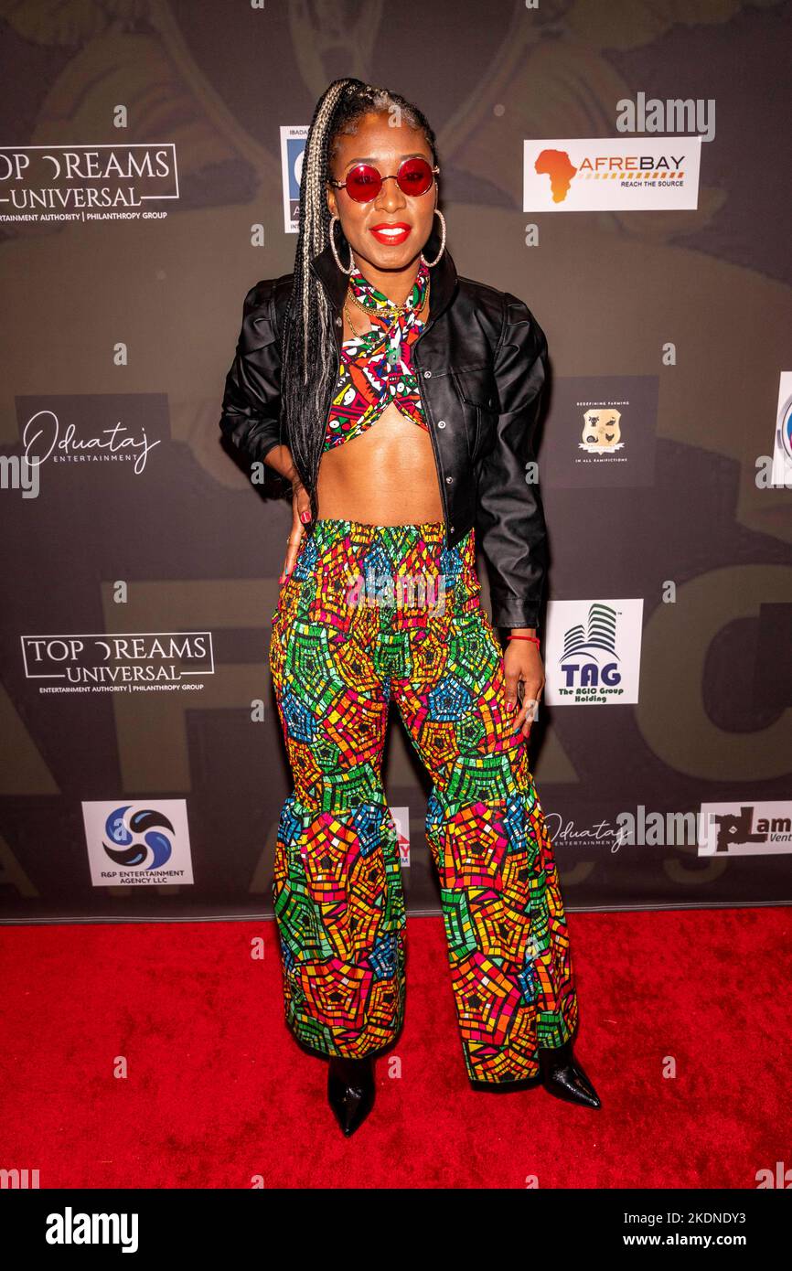 Los Angeles, CA, November 6th 2022, Pascal Posh attends 2022 Afro ...