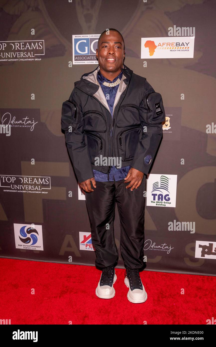 Los Angeles, CA, November 6th 2022, Won-G Bruny attends 2022 Afro ...