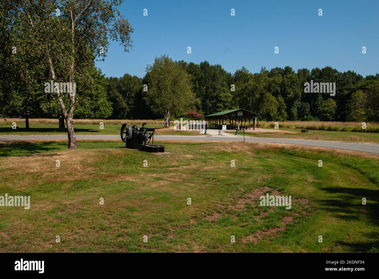 Deas Island Regional Park in Delta, British Columbia, Canada Stock ...